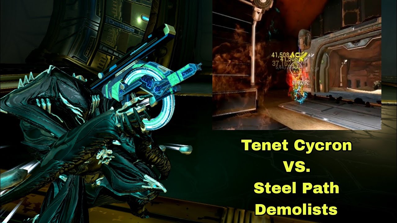 Tenet Cycron VS. Steel Path Demolists! (Viral Heat Build) | Warframe ...
