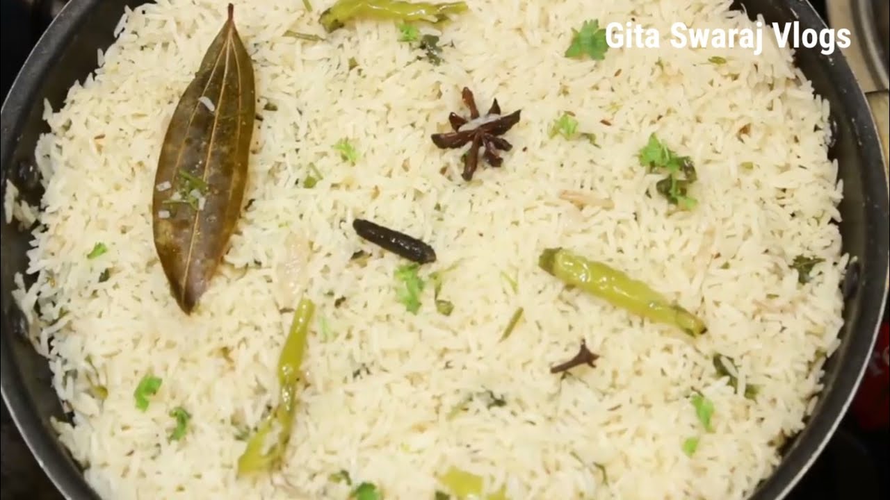 Hyderabadi Baghara Rice Recipe | Bagara Rice Recipe | Quick And Simple ...