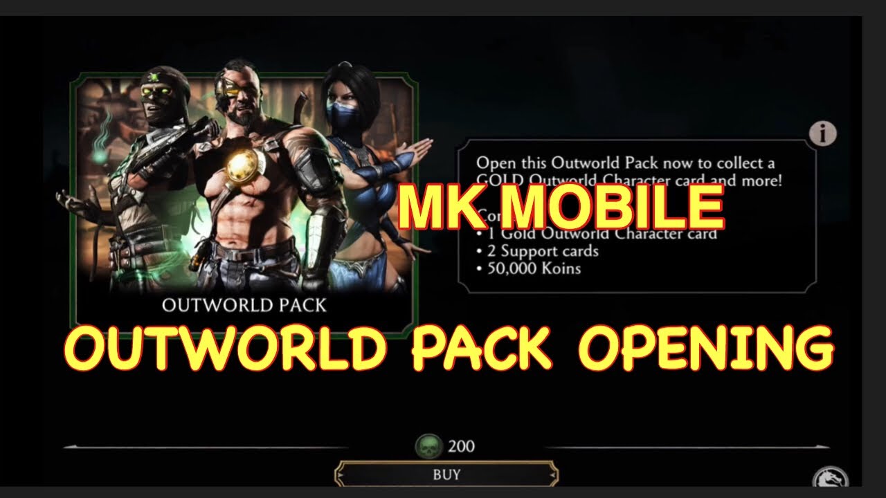 Mortal Kombat Mobile Outworld Pack Opening | Mk Mobile Pack Opening ...