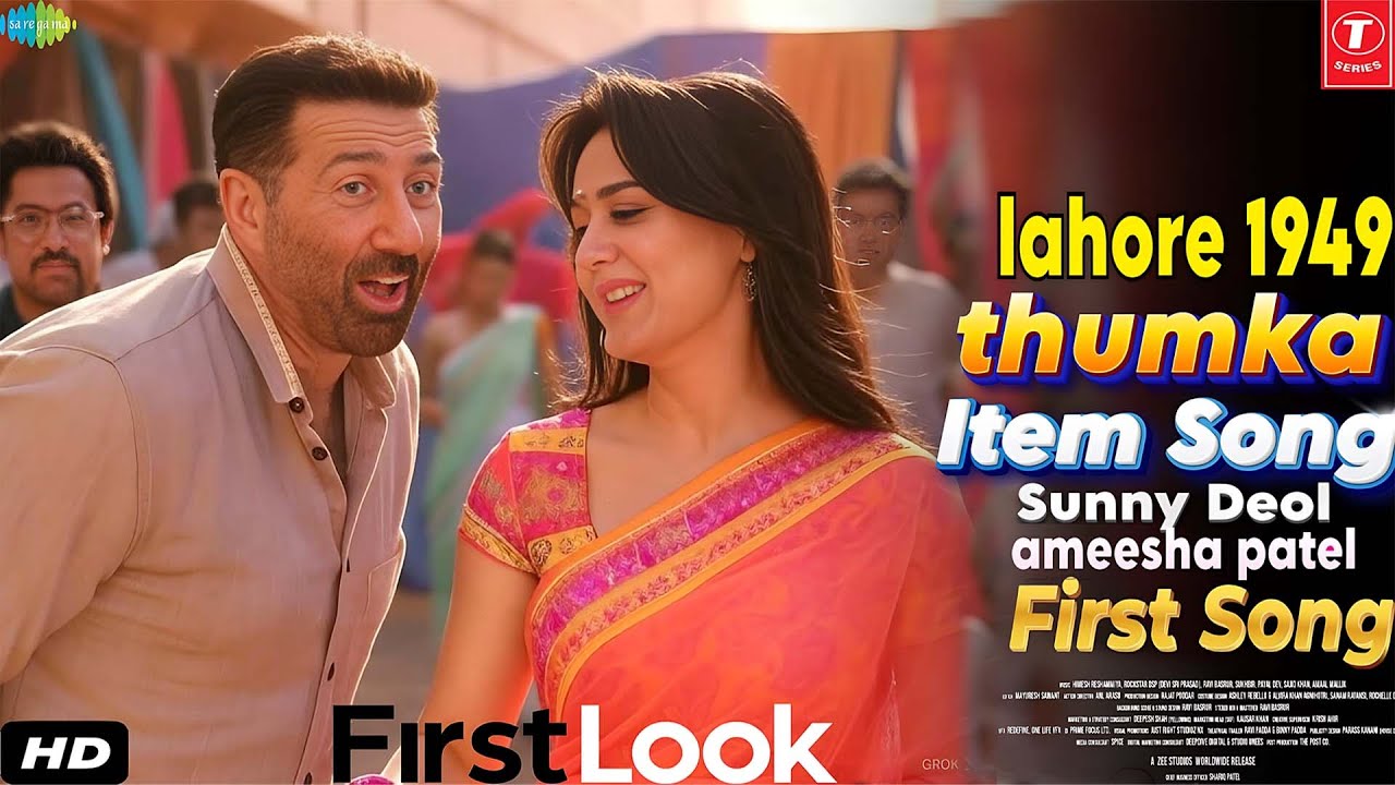 Lahore 1947 Song Item Song Thumka Sunny Deol Preity Zinta Aamir Khan ...