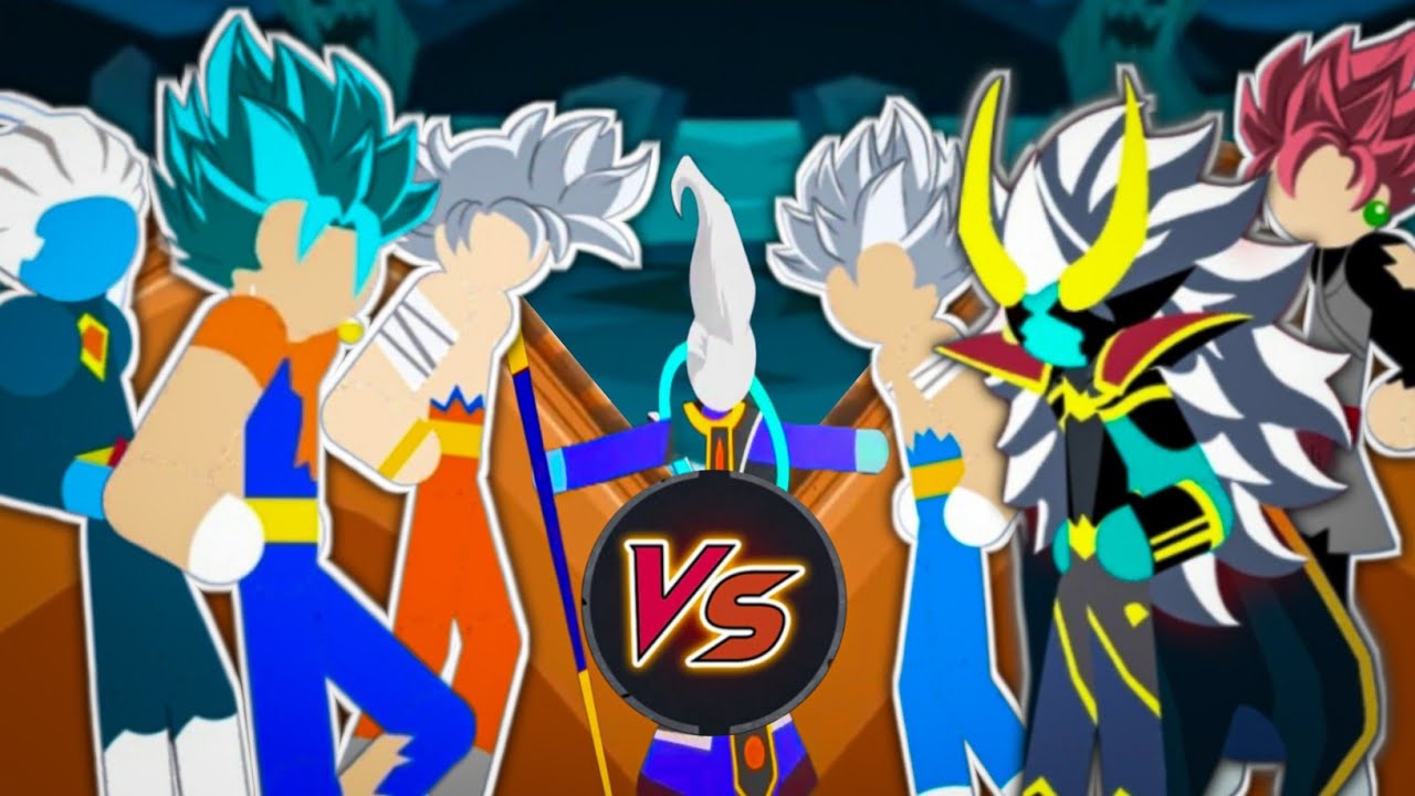 TEAM A: Vegito, Goku, Grand Priest Vs TEAM B: Black Goku, Vegeta ...