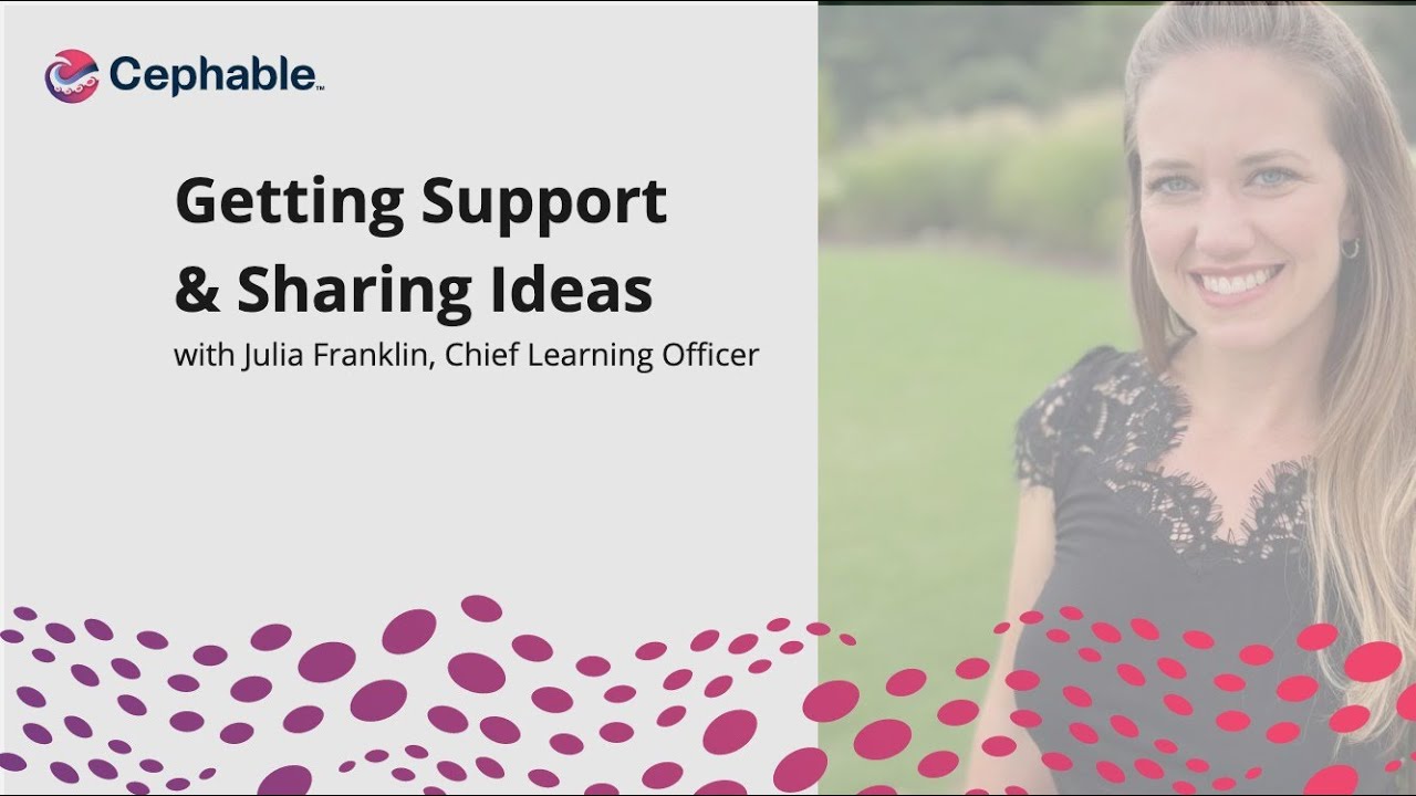 Getting Support & Share Ideas with Cephable - YouTube