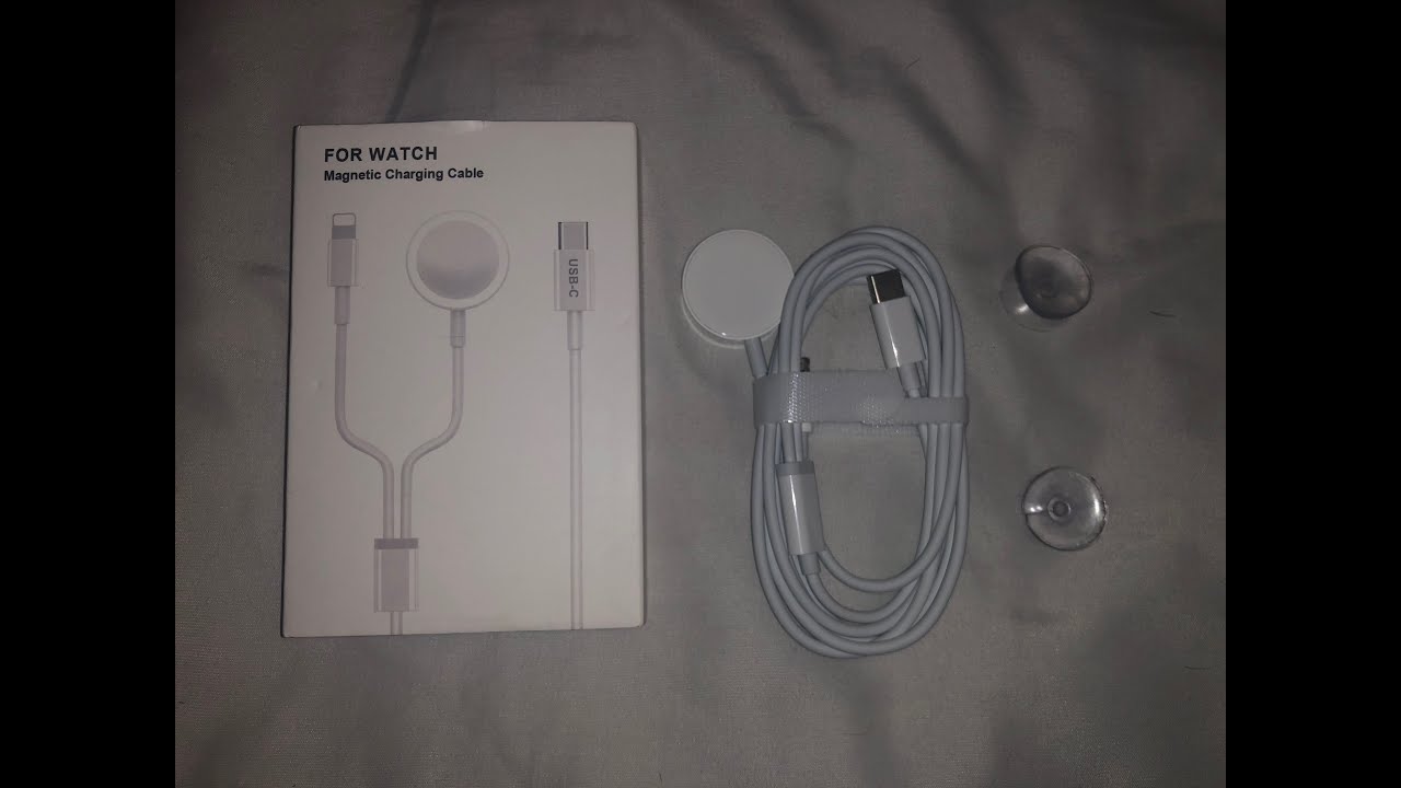 USB-C Apple Watch and iPhone 2-in-1 Charging Cable by: #WORDIMA - YouTube