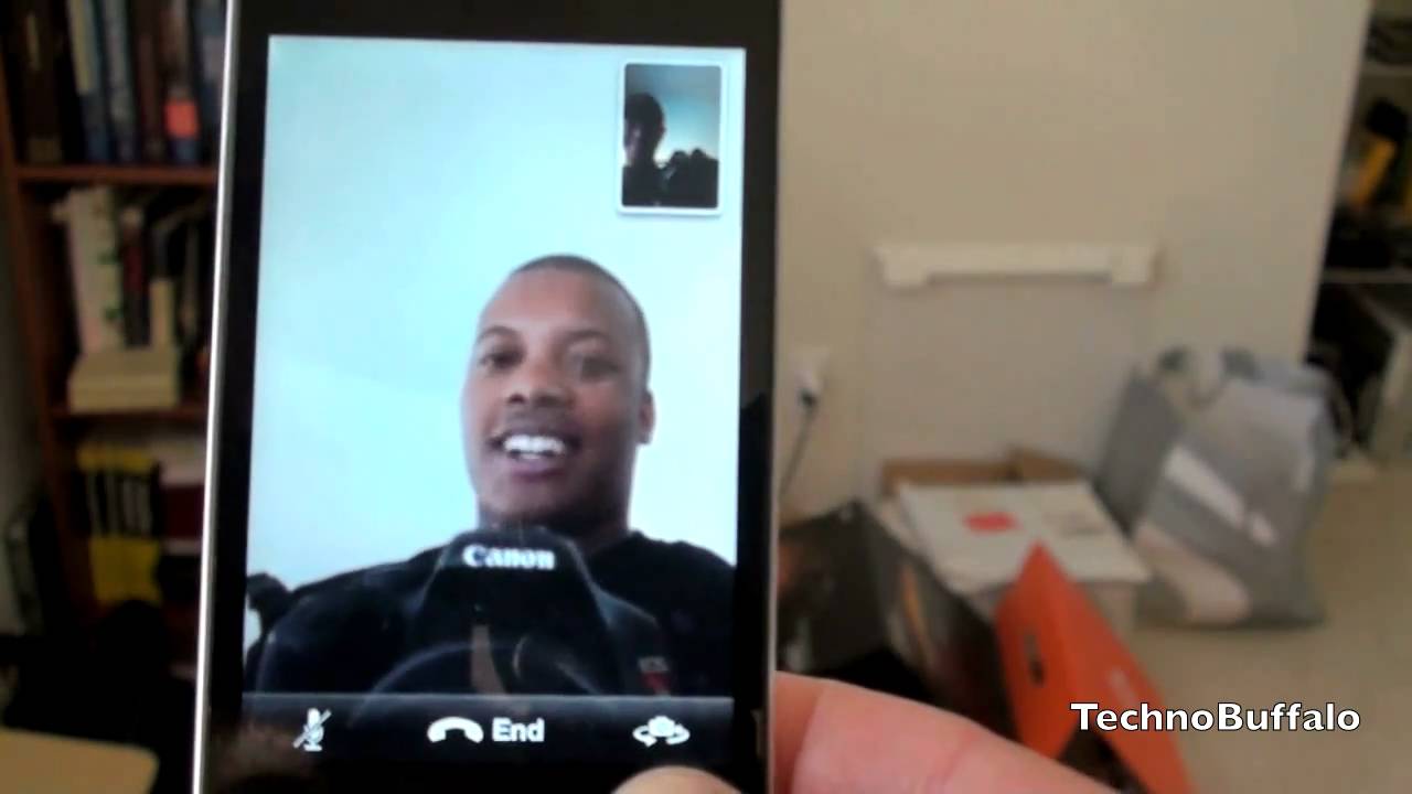 iPod Touch Facetime Demo! - YouTube