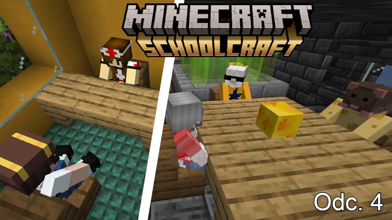 "Tajny plan bandy szczurów" Minecraft SchoolCraft. Odcinek 4 - YouTube