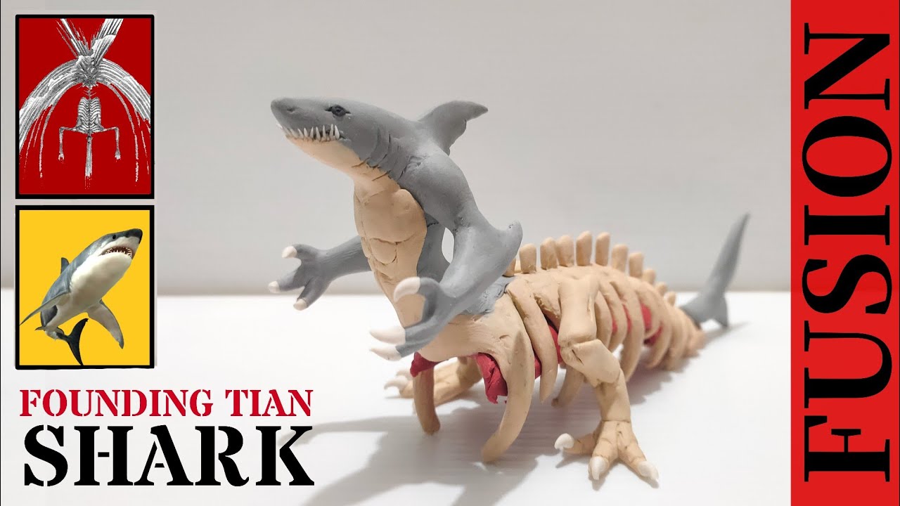 Founding Titan Fusion Shark : StopMotion - YouTube