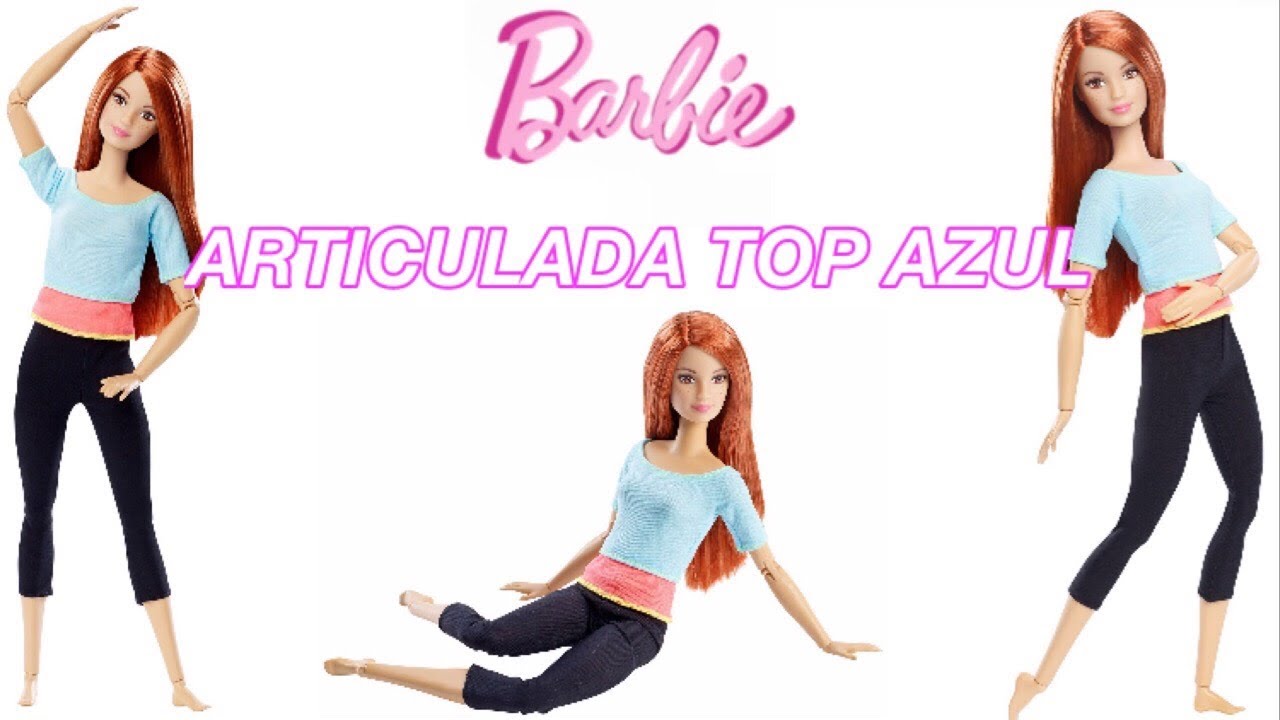Boneca Barbie Made To Move - Midge/Kristen Top Azul Claro - Review PT ...