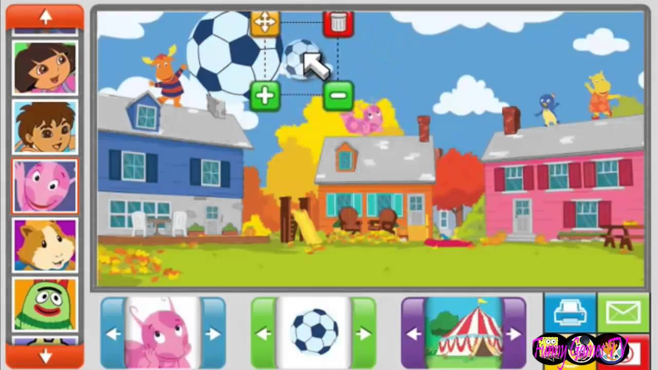 The Backyardigans Sticker Pictures 2 - YouTube