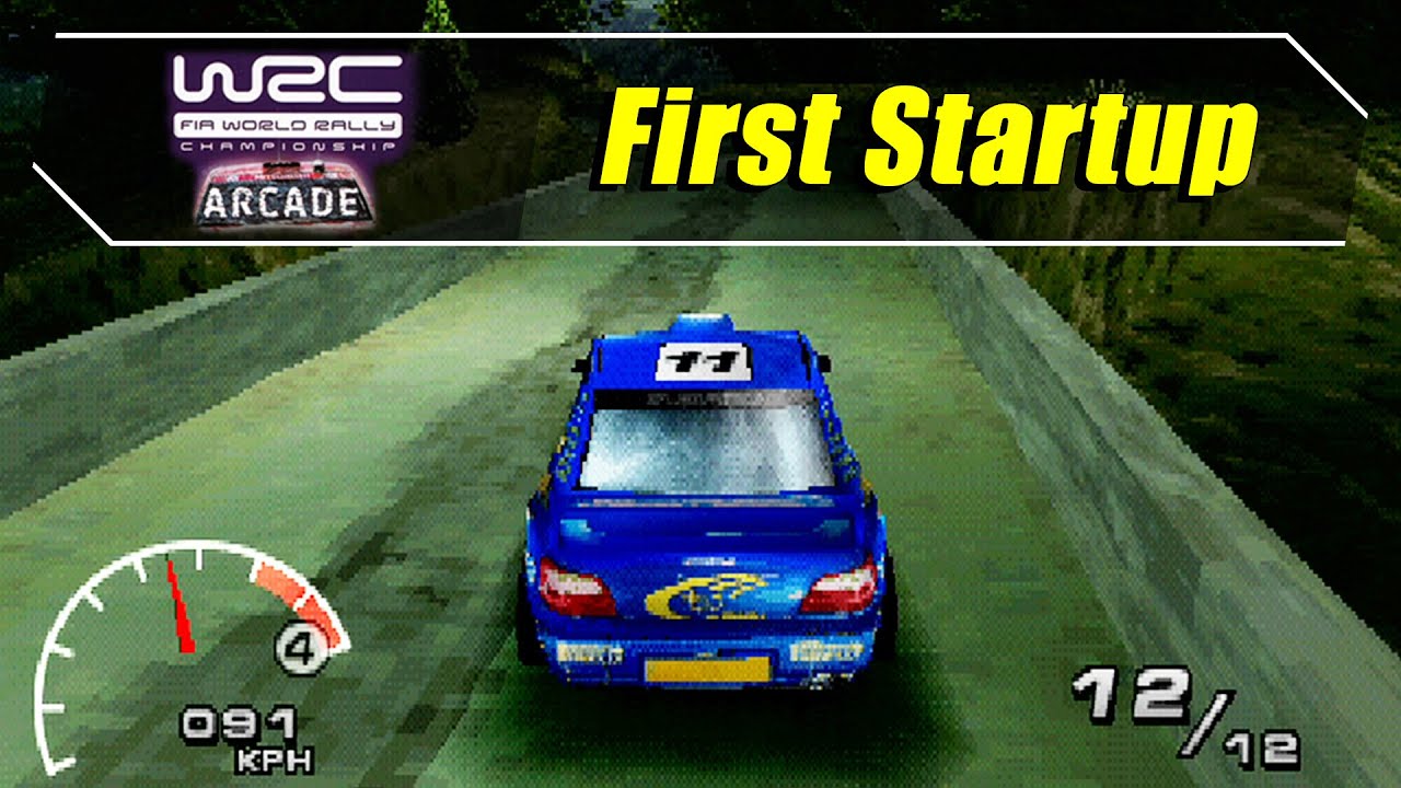 WRC: FIA World Rally Championship Arcade (PS1) - First Startup (1080@60 ...