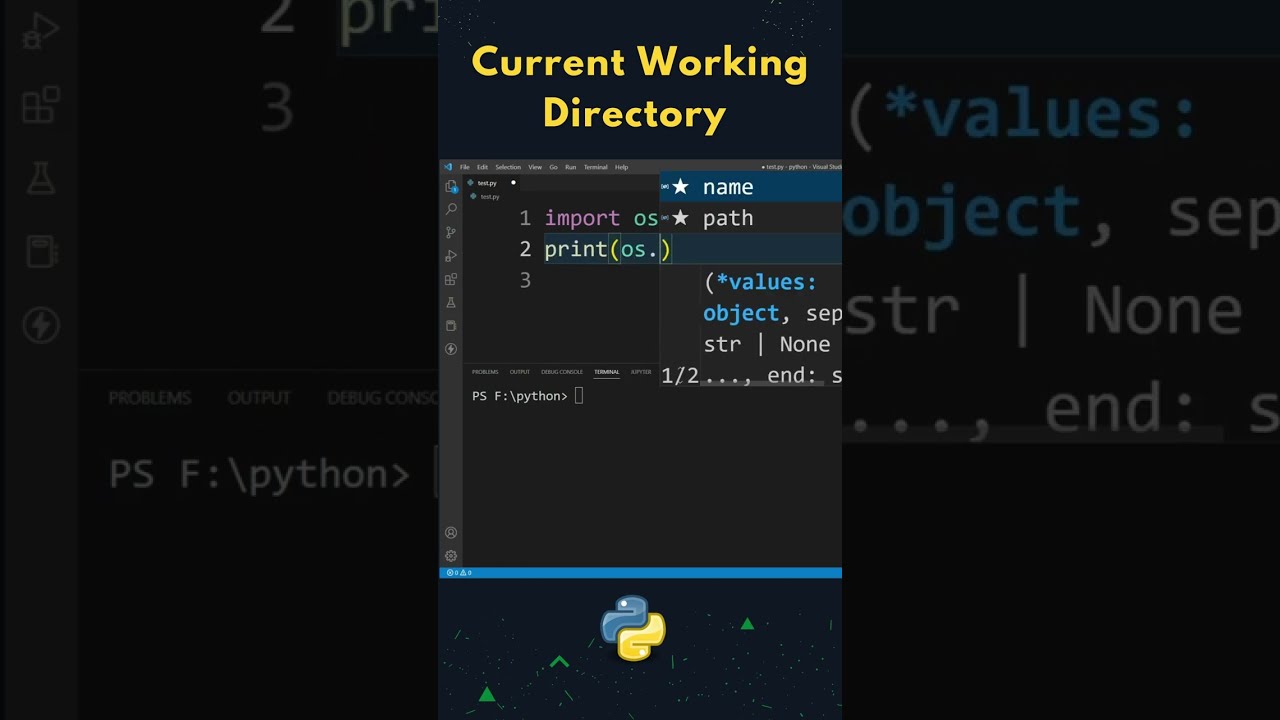 How To Print Current Working Directory In Python Tricks shorts How To Print Current Working Directory In Python Tricks shorts