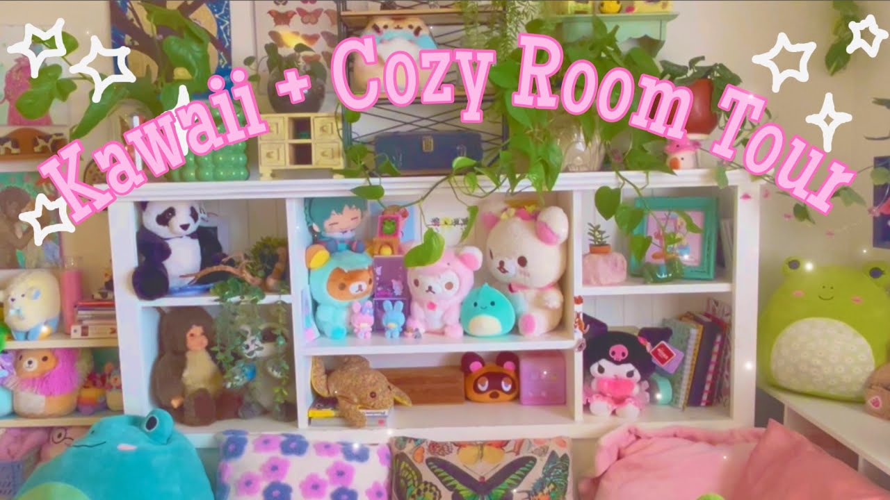 Kawaii + Cozy Cute Room Tour ˚ ༘♡ ⋆｡˚ - YouTube
