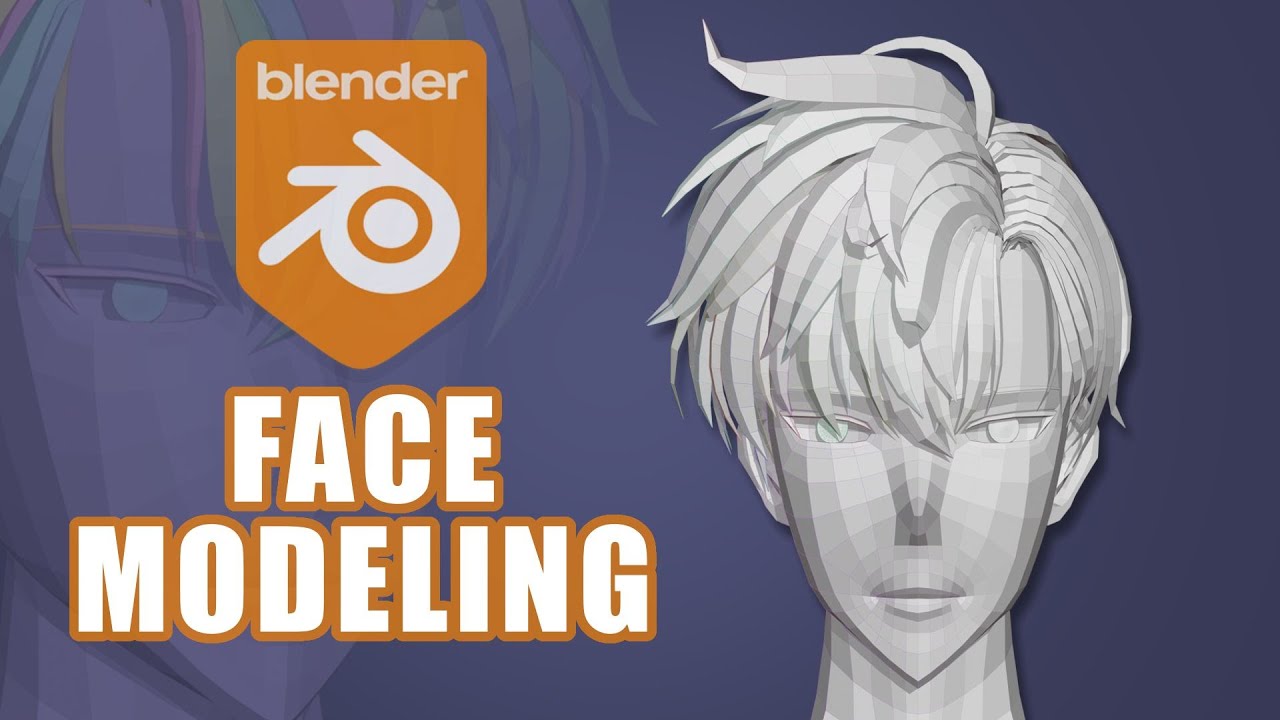 Blender 3D Anime Male Head Modeling | @shionmgr - YouTube
