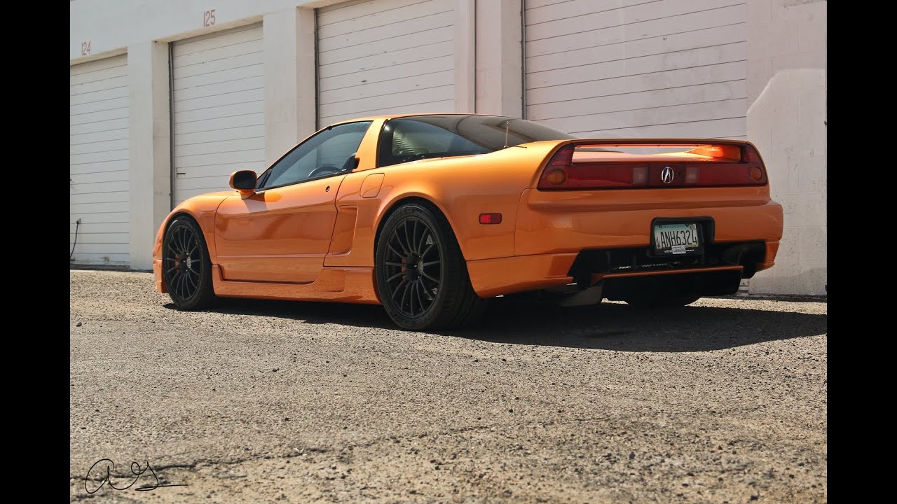 Twin Turbo Acura NSX REVS! - YouTube