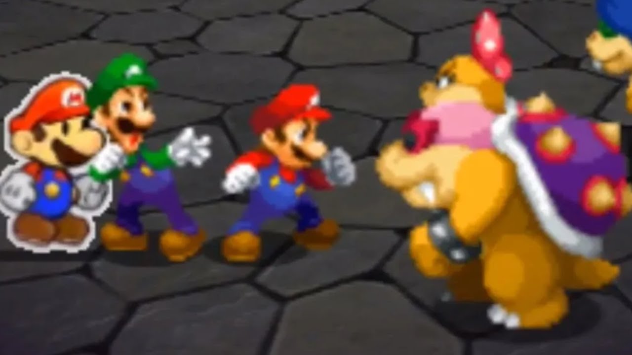 Mario & Luigi: Paper Jam Walkthrough Part 54 - 2nd Wendy/Roy Battle ...