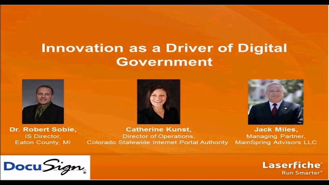 [Webinar] Expert Panel on the Future of Digital Government - YouTube