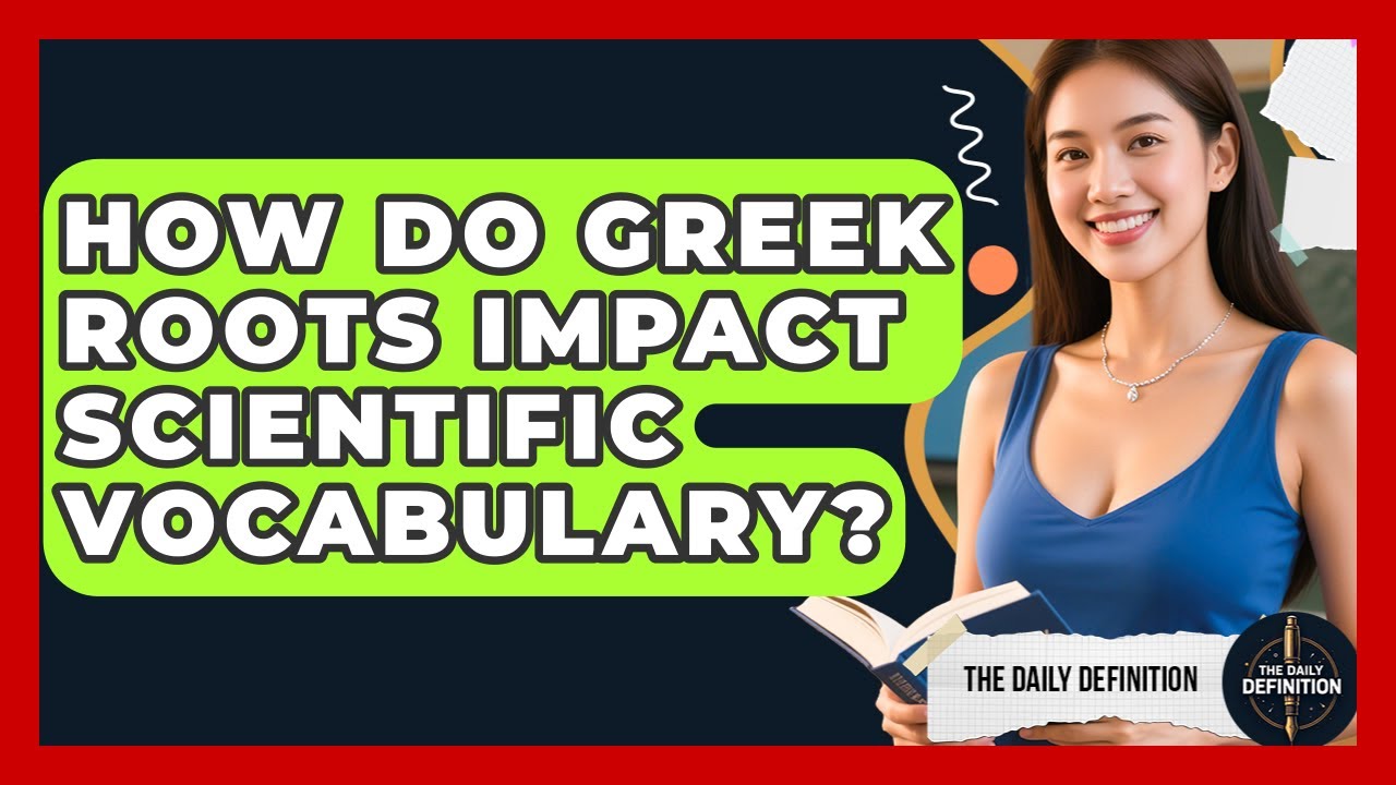 How Do Greek Roots Impact Scientific Vocabulary? - The Daily Definition ...