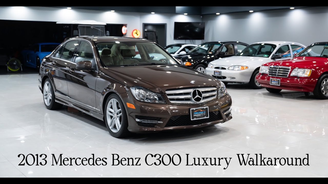2013 Mercedes Benz C300 Luxury 4Matic Walkaround - YouTube