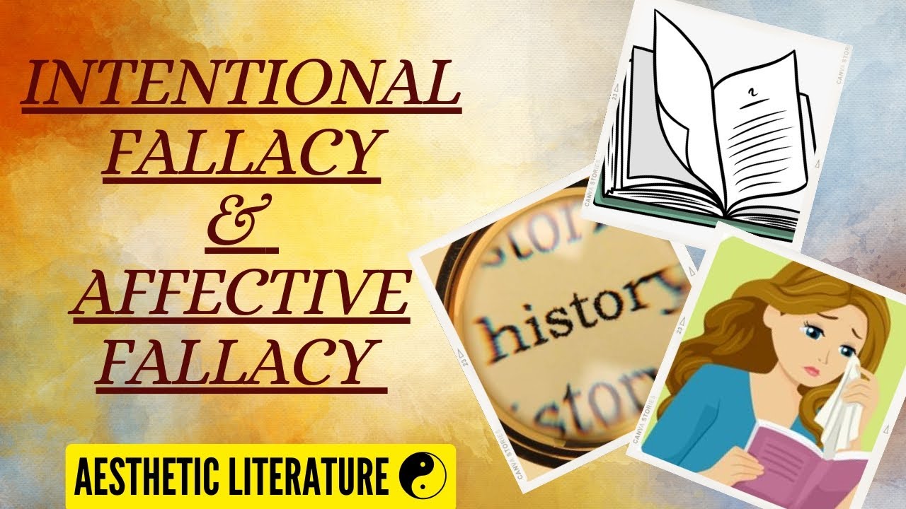 Literary Terms In English 🔴Intentional Fallacy & Affective Fallacy🔴 ...