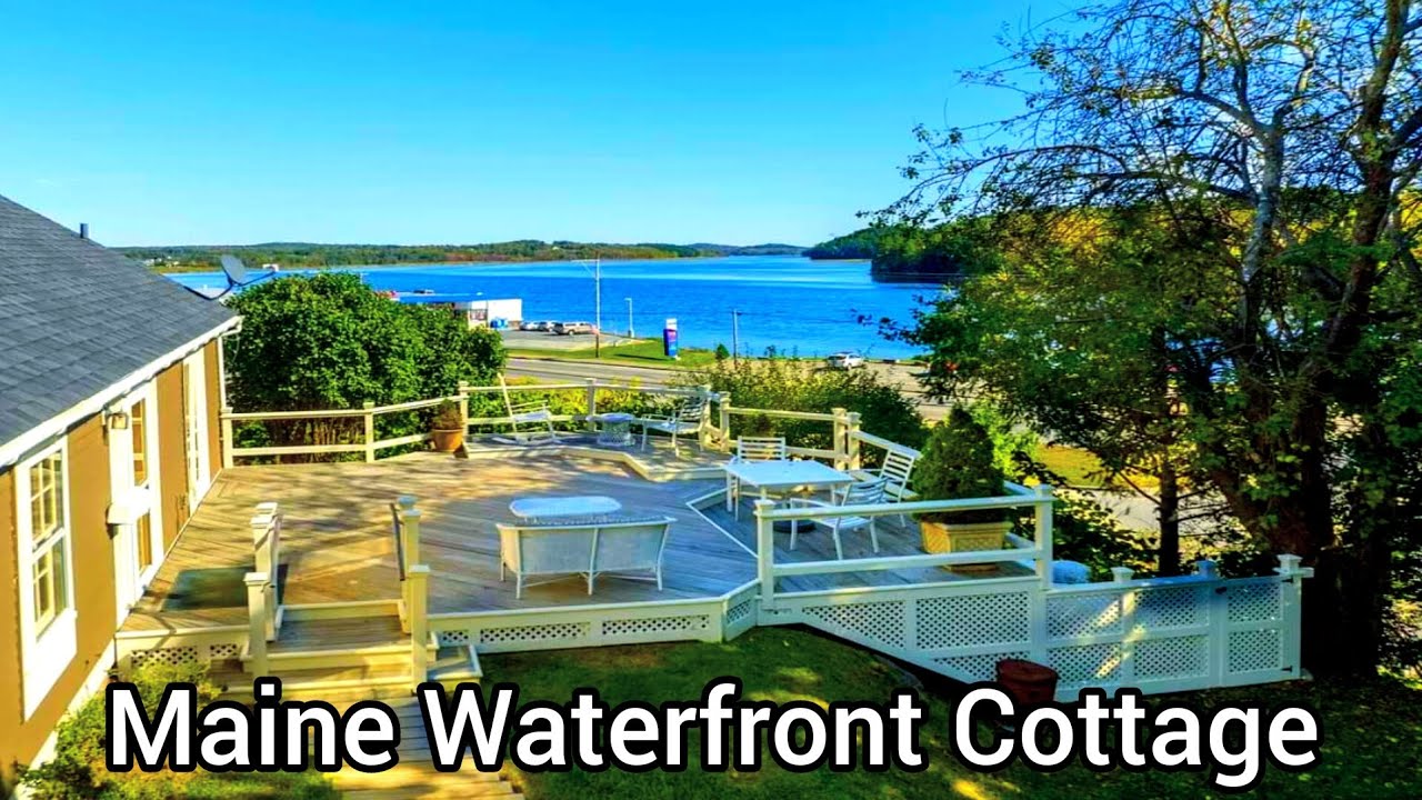 Maine Waterfront Homes For Sale | $382k | Maine Waterfront Property For ...
