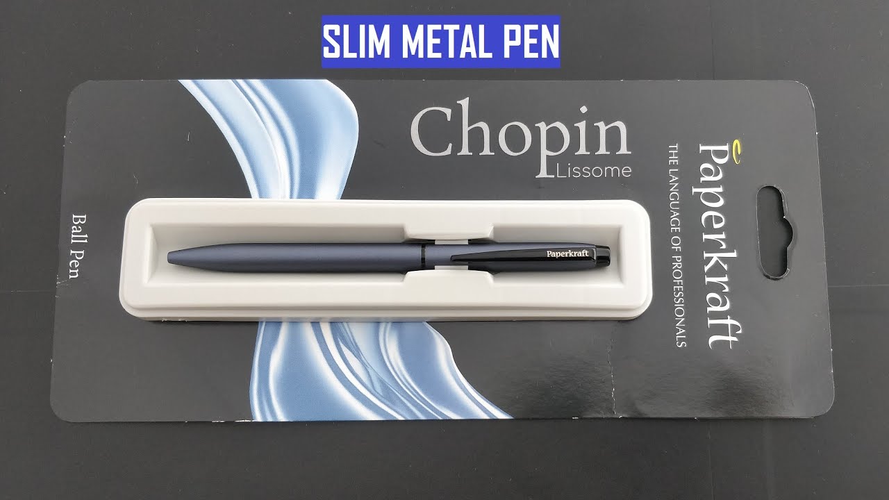 Paperkraft Chopin Lissome Slim Ball Pen Indian Rupees 150 Premium ...