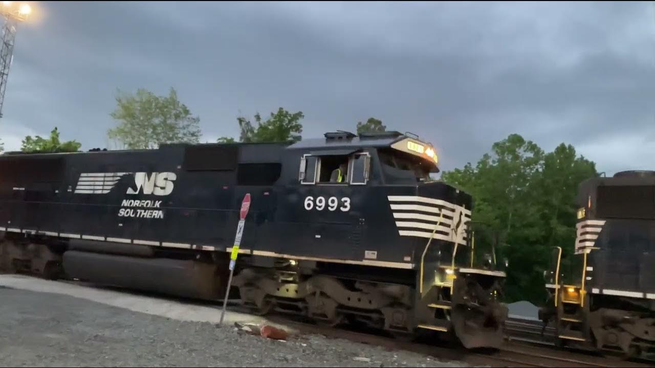 Railfanning At Norfolk Southern Abrams Yard In King Of Prussia PA - YouTube