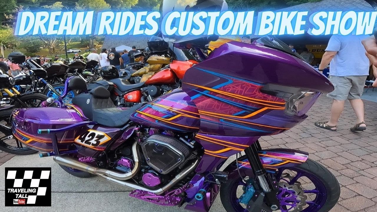 I Rode My 24 Harley-Davidson Road Glide To Dream Rides Custom Bike Show ...
