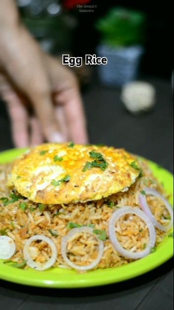 Schezwan egg fried rice recipe|Anda rice|Egg recipe #shorts #food # ...
