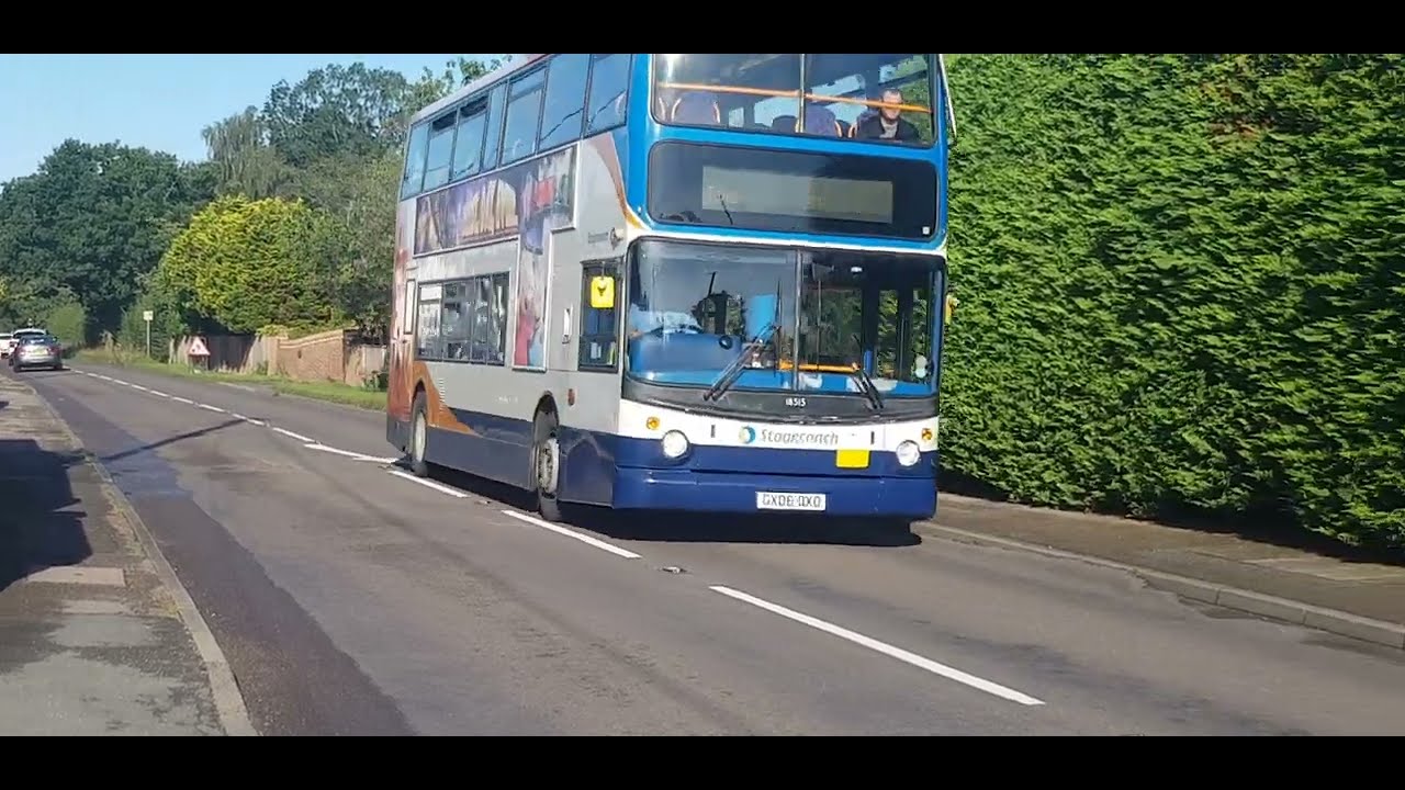 Here is the stagecoach bus 18515 on the number 20 in Normandy Wednesday ...
