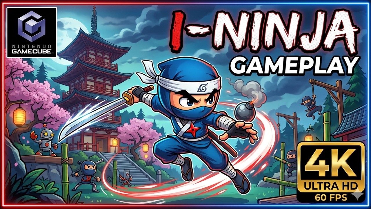 I-Ninja (GameCube) Gameplay 4K Ultra HD - YouTube