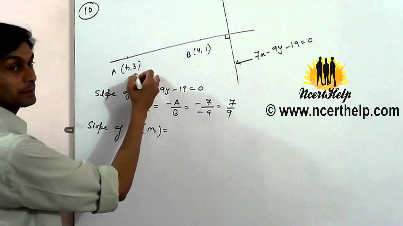 Find Equation Of The Line Perpendicular To The Line X 7y 5 0 And Find Equation Of The Line Perpendicular To The Line X 7y 5 0 And