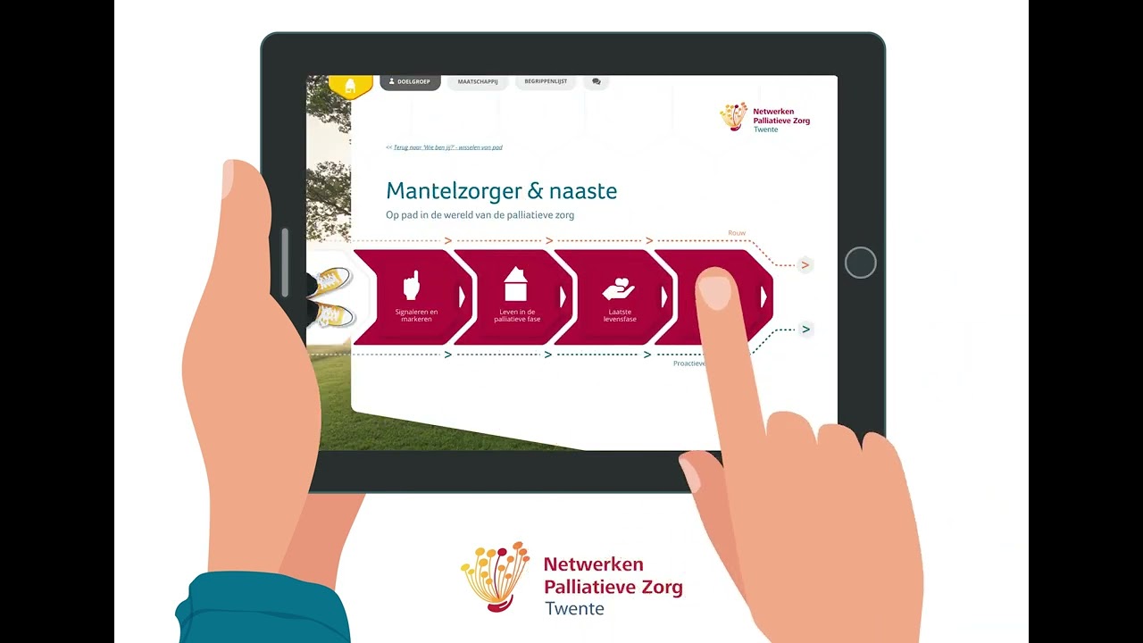 Animatie tablet Palliatieve zorg 2022 - YouTube