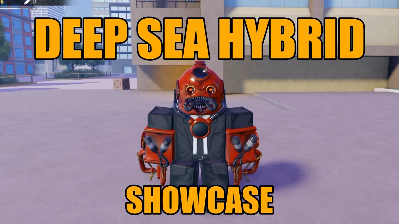 Deep Sea Hybrid SHOWCASE Variant Skills | Chainsaw Man Devils Heart ...