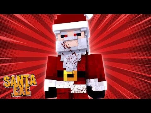 SANTA .EXE TAKES LITTLE KELLY HOSTAGE !!! Minecraft w/ Sharky and ...
