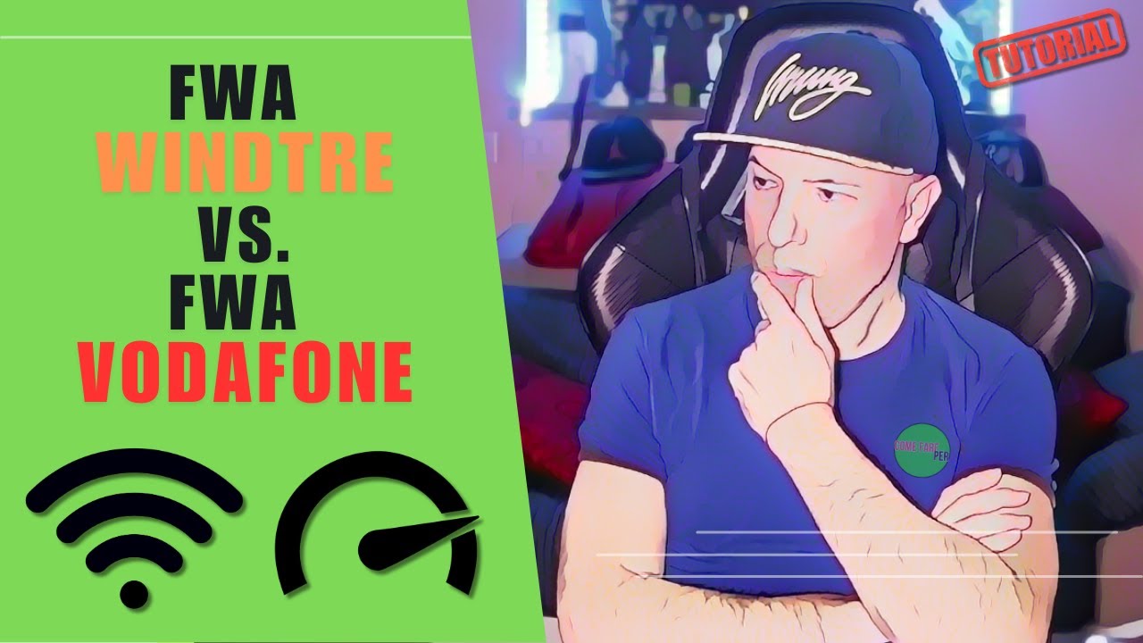 Test FWA WINDTRE vs. FWA VODAFONE (Indoor casalingo) 📶📡🛰️🤳 - YouTube