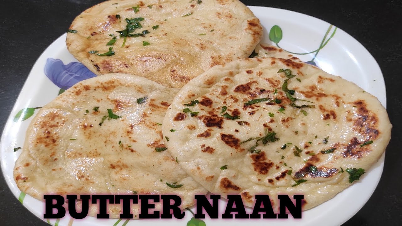 BUTTER NAAN ON TAWA|SOFT NAAN KI RECIPE | NAAN RECIPE| - YouTube