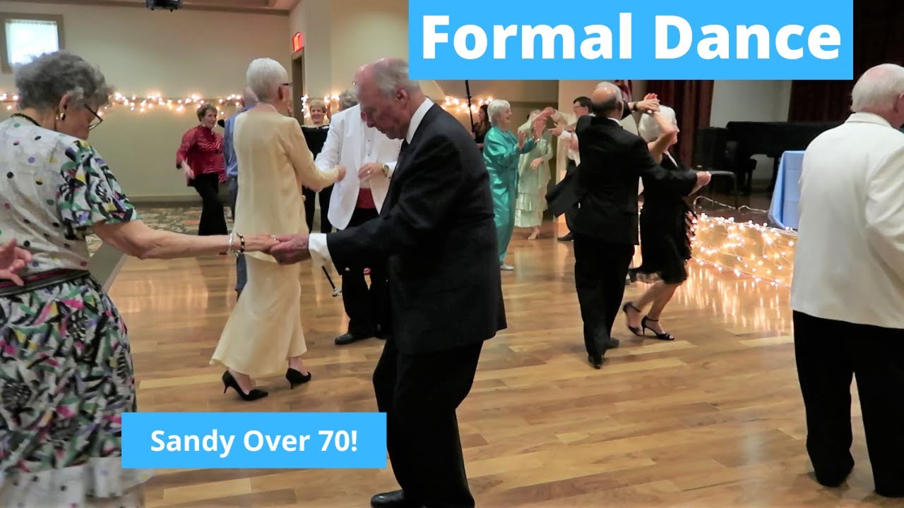 Party At The Retirement Community-Formal Dance-Ballroom Dancing-Dress ...