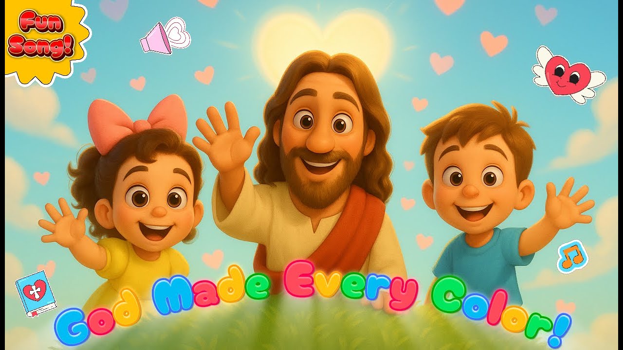 Colors of God’s Creation 🌈 | CHRISTIAN SONG for KIDS about GOD’S WORLD ...