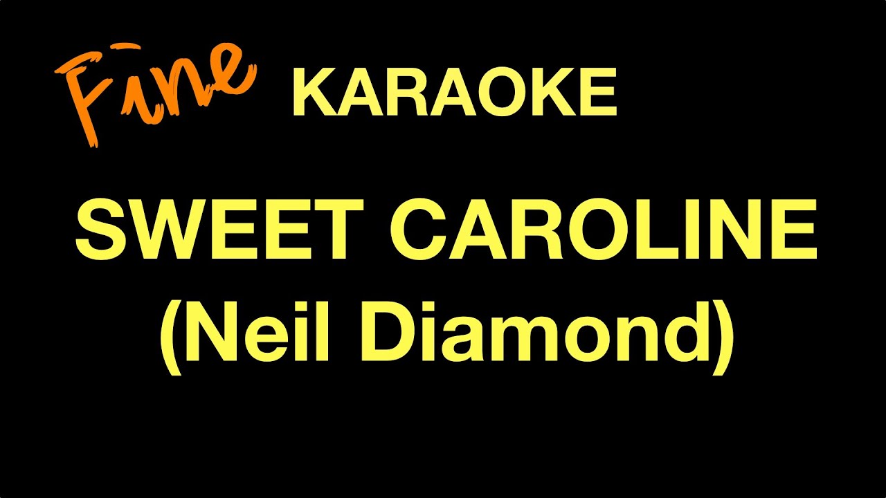 Neil Diamond - Sweet Caroline - YouTube
