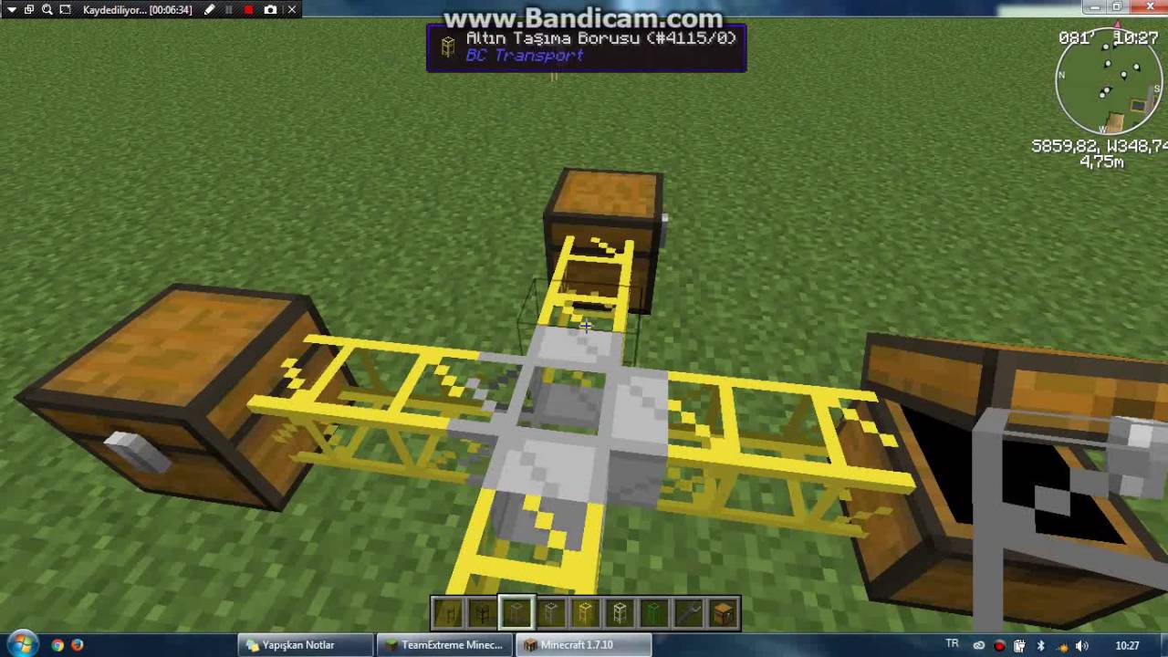 Minecraft Mod Tanıtımı/Buildcraft Part 1 - YouTube