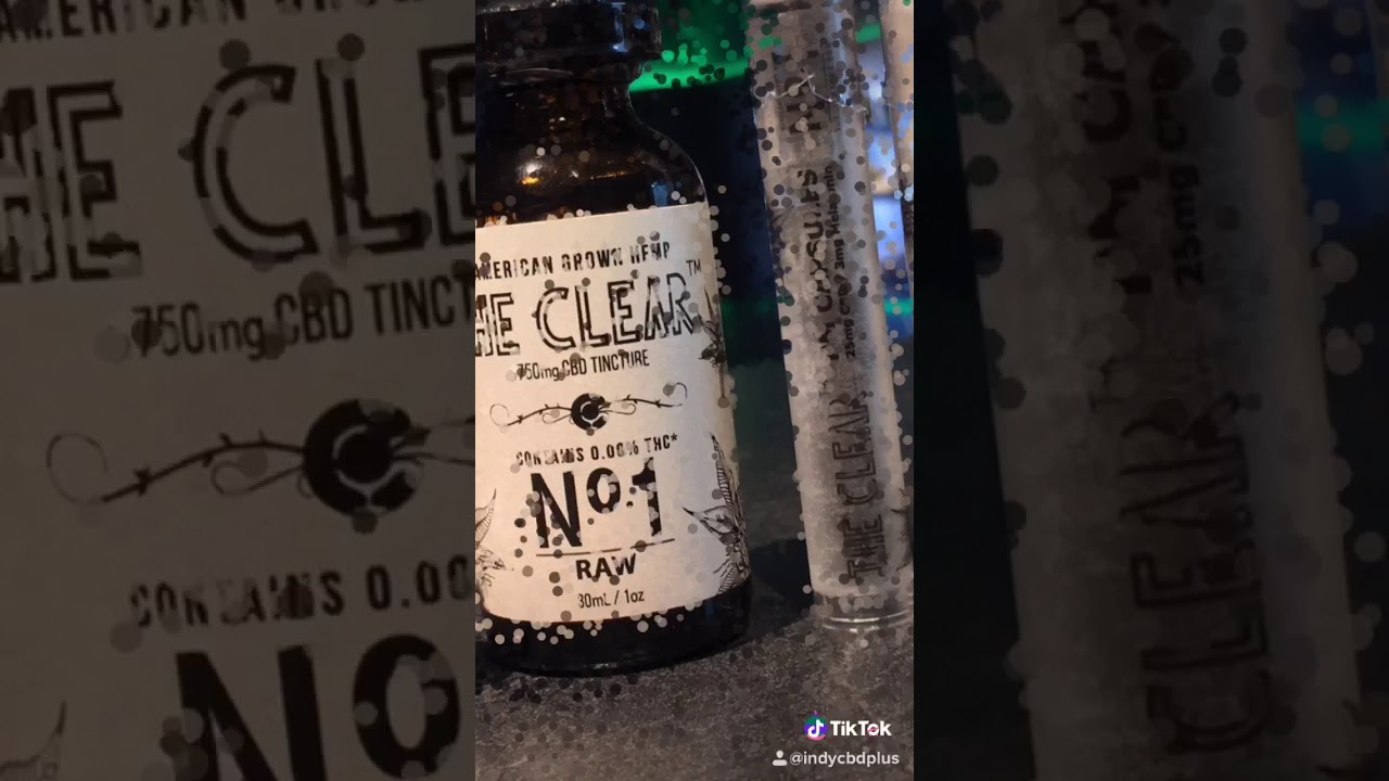 The Clear CBD NEWEST PRODUCTS - YouTube