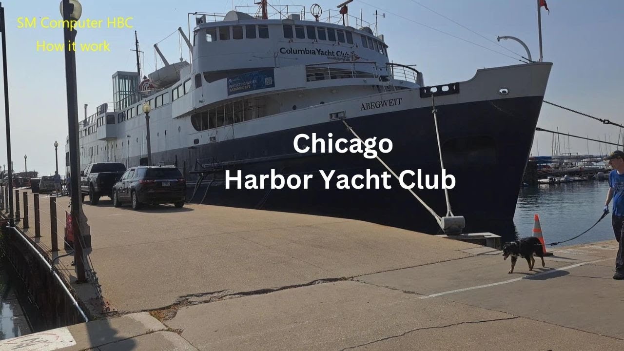 Columbia Yacht Club Dusable Harbor Chicago - YouTube