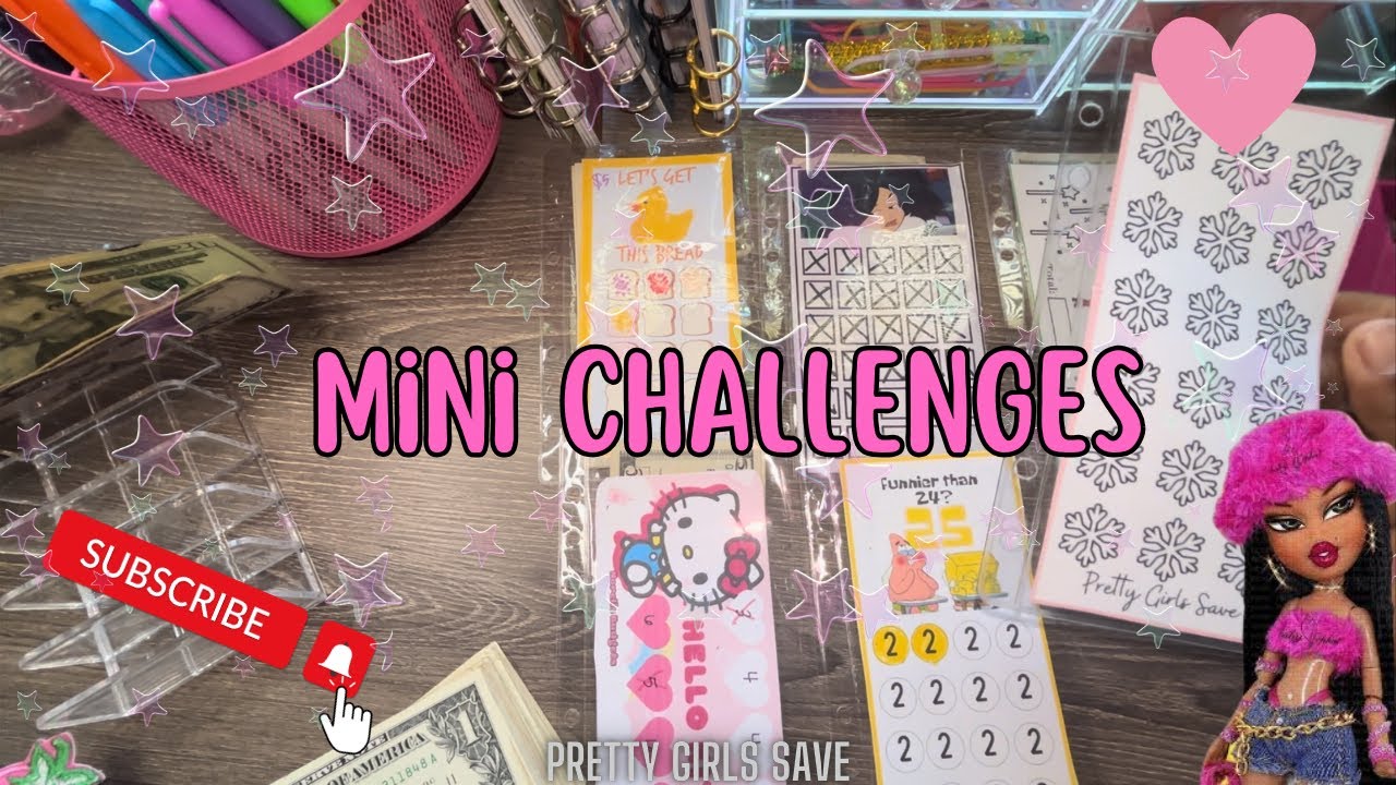 Mini Challenges|Low budget ways to save|$100 - YouTube