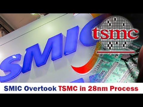 TSMC cuts 129.1 billion orders, SMIC surpasses TSMC in 28nm chip process technology! - YouTube