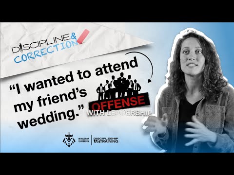 Discipleship Training - Overcoming Offense with Leadership | Discipline ...