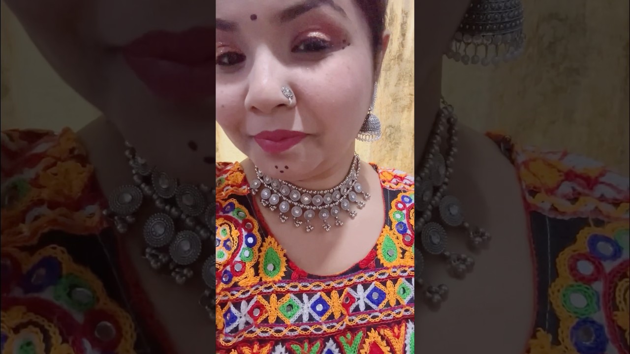 GRWM for garba night | navratre | dandiya | Vibe and Life | shorts # ...