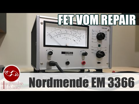 FET VOM repair - Nordmende EM 3366 - YouTube