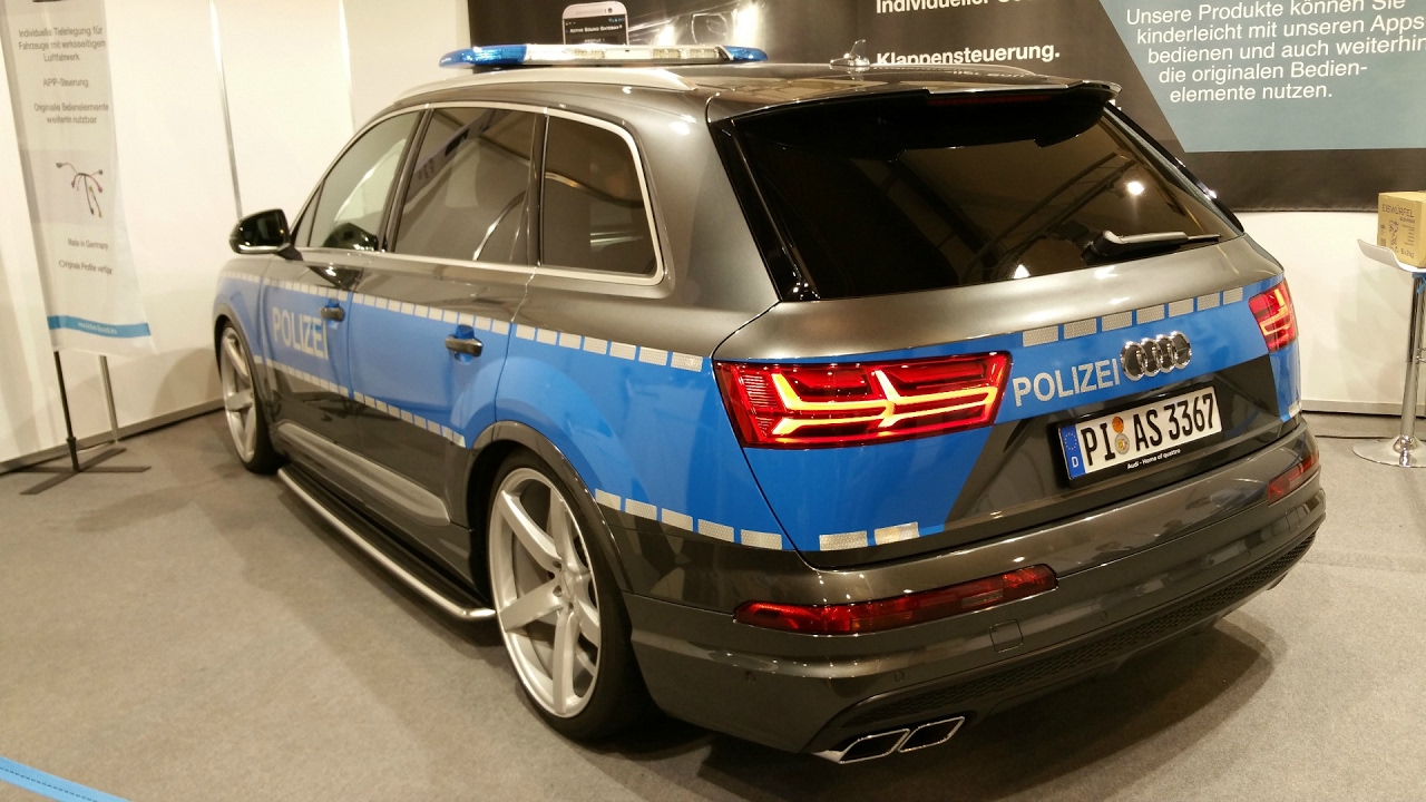 Audi SQ7 - Polizei - YouTube