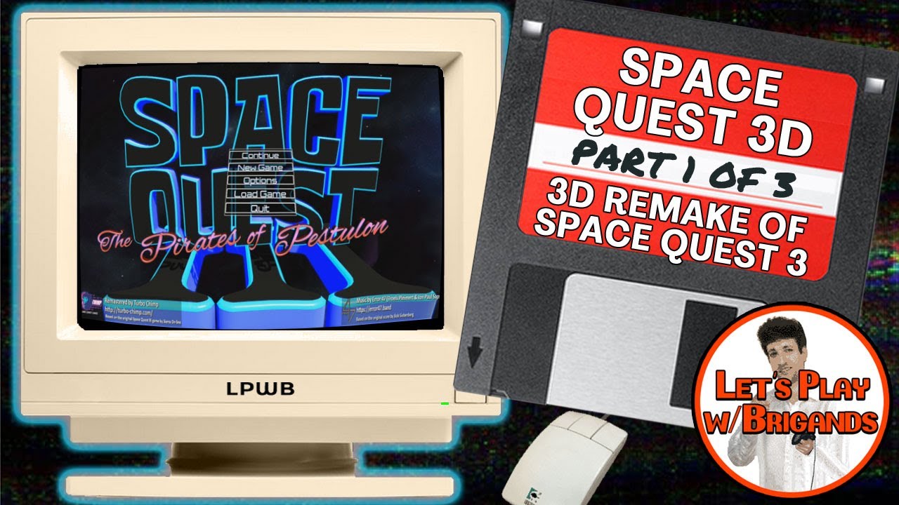 Space Quest 3D (Part 1 of 3) | 3D Remake of Space Quest 3 - YouTube