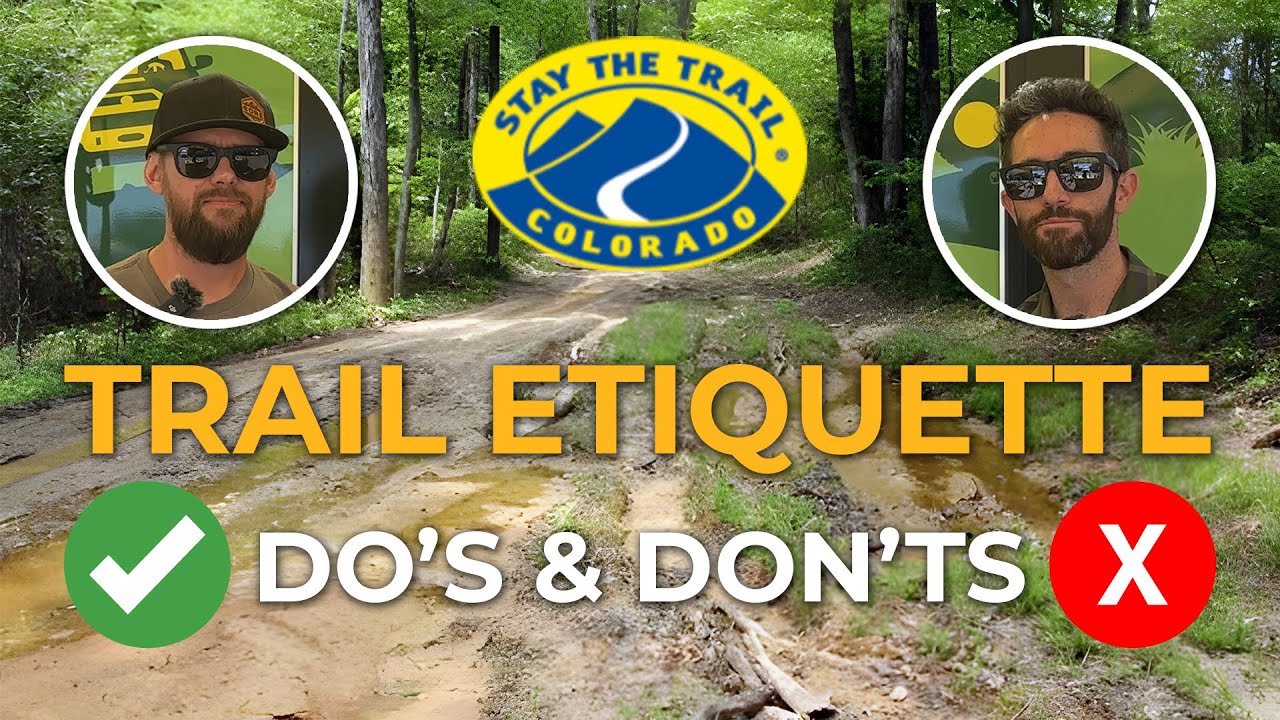 Trail Etiquette 101: Do's and Don'ts of Off-Roading with Stay the Trail - YouTube