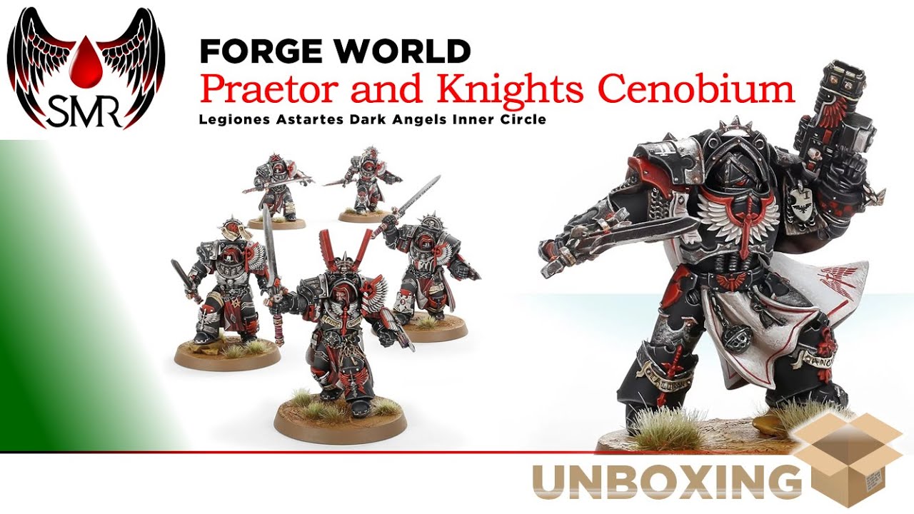 First look - Dark Angels Inner Circle Cenobium Knights and Praetor ...